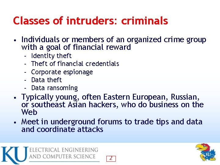 Computer Security Principles and Practice Chapter 8 Intrusion