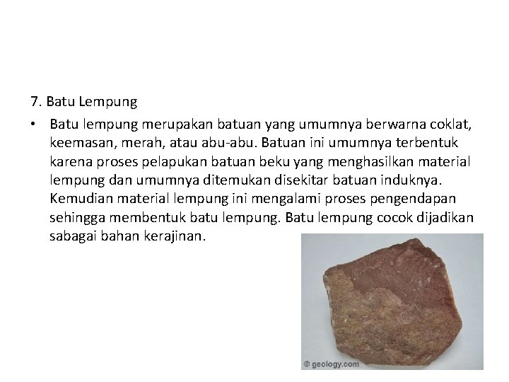 MODUL 2 BATUAN PEMBENTUK KERAK BUMI Cecep Andritela