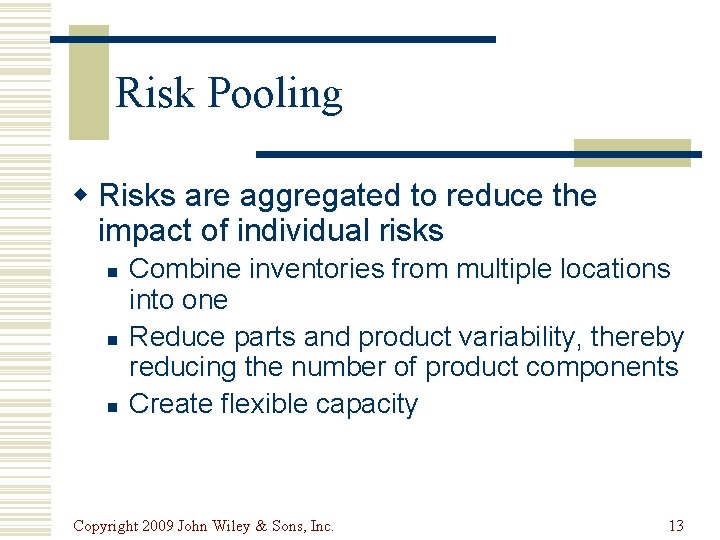 Chapter 10 Supply Chain Management Strategy and Design