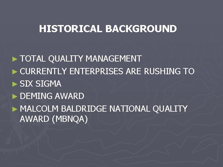 BASIC CONCEPTS OF QUALITY CONTROL QUALITY ASSURANCE QUALITY