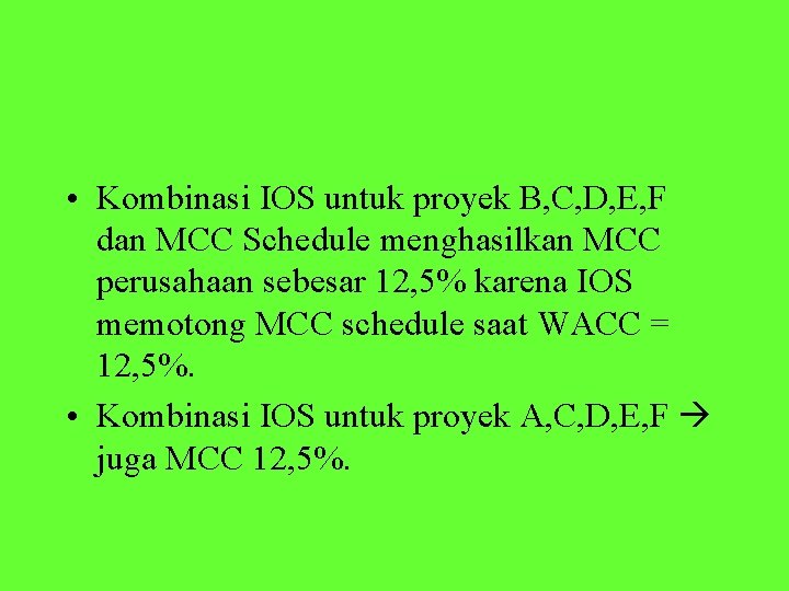 Pertemuan Ke4 Anggaran Modal Optimal Anggaran Modal Optimal