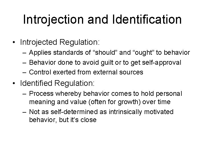 Chapter Eleven SelfActualization and SelfDetermination ...