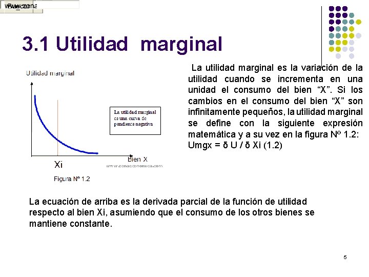 Teora del Consumidor UNIDAD 3 M C ZINATH