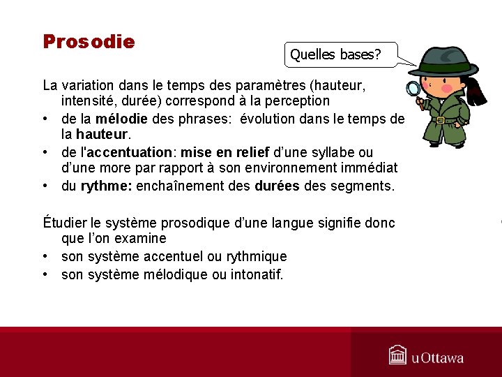 LIN 1720 Cours 15 Prosodie Dr Hlne Knoerr