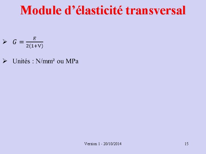 Chapitre 3 Proprits mcaniques Plan du chapitre Mcanique