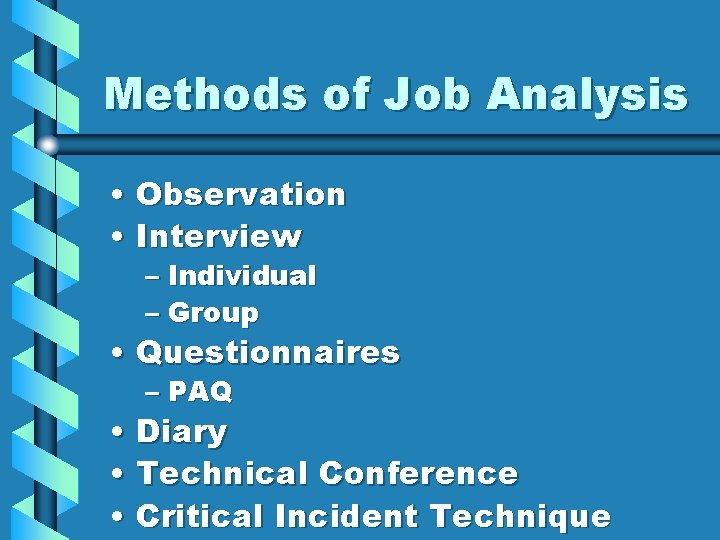 Overview What is job analysis How can you