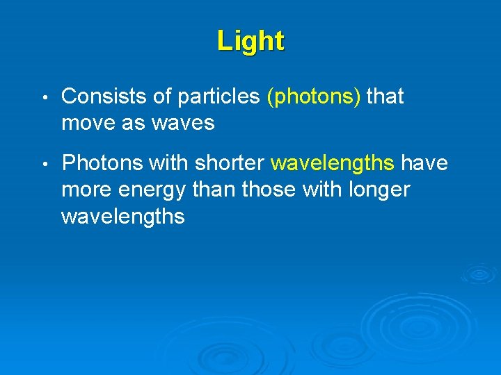 Photosynthesis Capturing Energy Chapter 9 Learning Objective 1