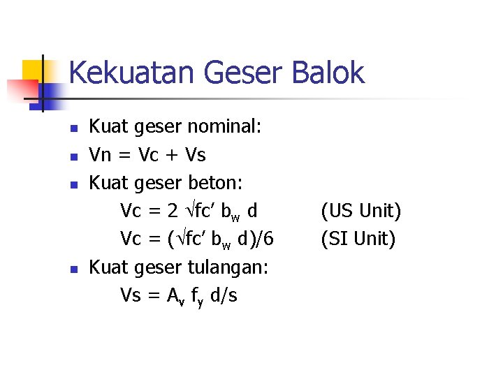 Bab VI Perencanaan Struktur Beton Bertulang Beton dan