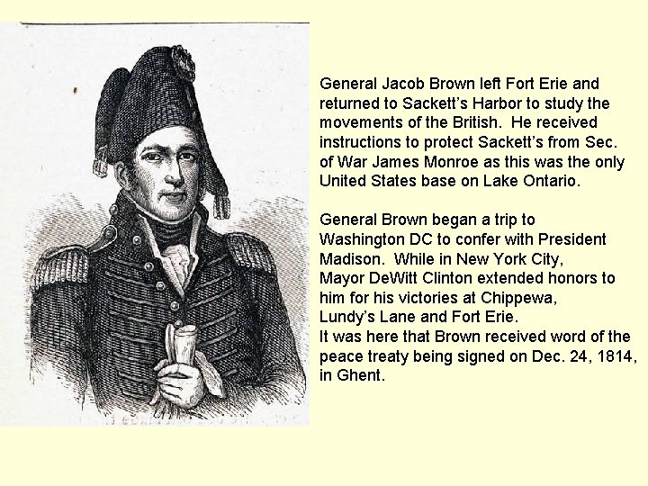 A Brief History of Major General Jacob Jennings