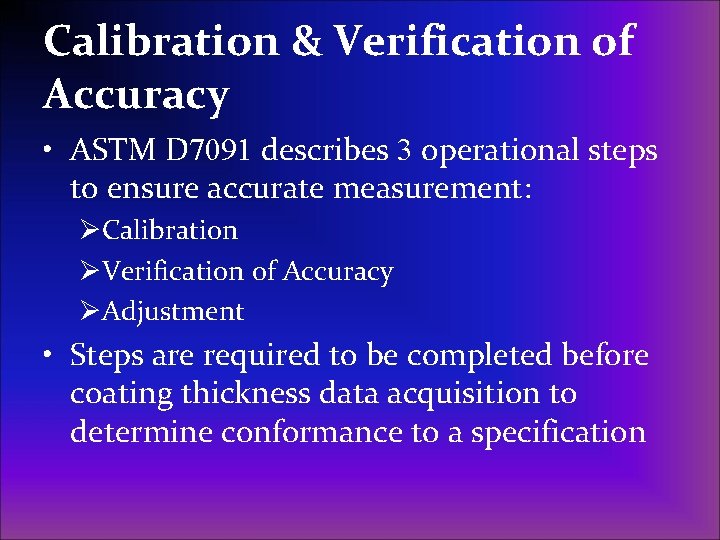 The New PA 2 Procedure for Determining Conformance