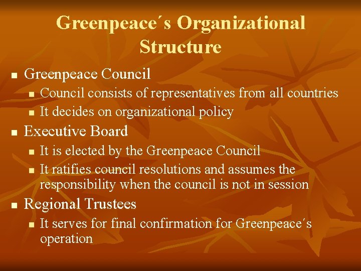 Greenpeace and Political Globalism by Paul Wapner Basic