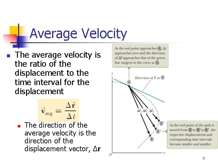 Chapter 4 Motion in Two Dimensions 1 Motion