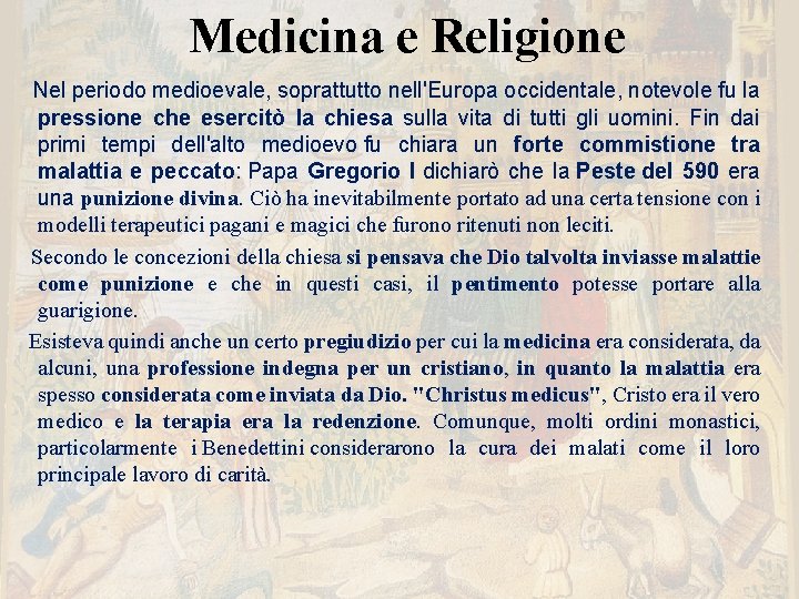 Medicina nel Medioevo Antonini Francesco Restelli Giulio Sica