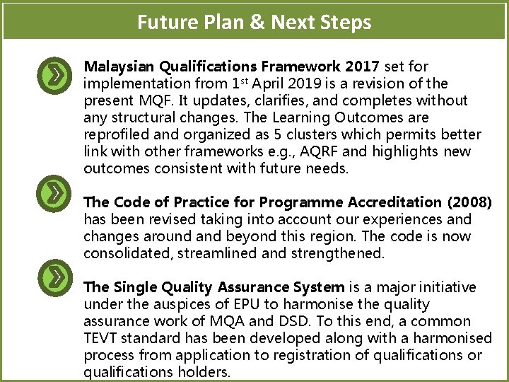 AQRF Referencing Report of Malaysia SECTION 1 A