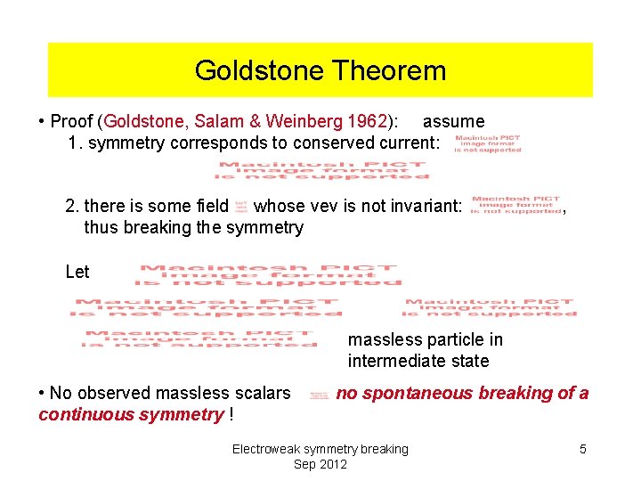 Genesis of electroweak symmetry breaking 2 Tom Kibble