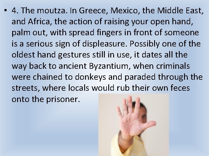 Gestures That Can Cause Offense Around the World