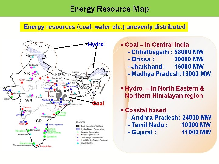 India Present Power Scenario Generation Total Installed Capacity