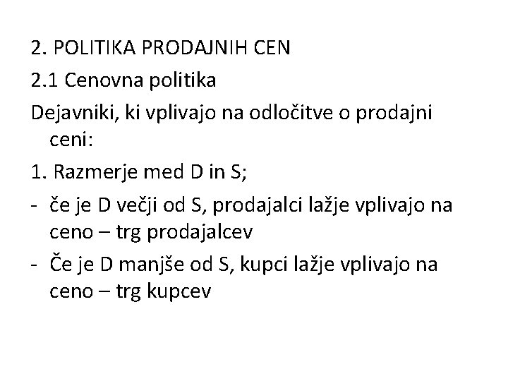 KOMERCIALNO POSLOVANJE 2 Vsebinski sklop Trno komuniciranje Nataa