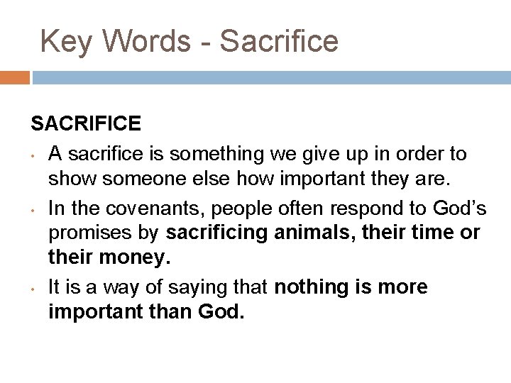 YEAR 7 REVISION POWERPOINTABRAHAM ISAAC Aims 1 To