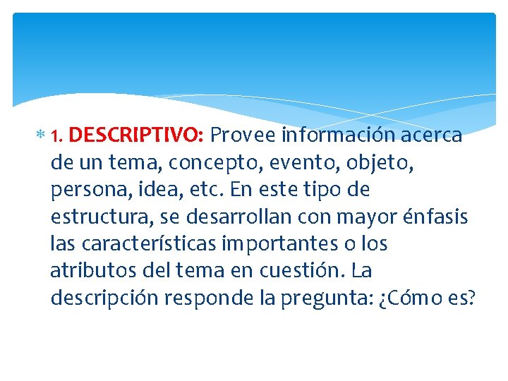 Comprensin de lectura Estructura Textual TALLER DE PSU