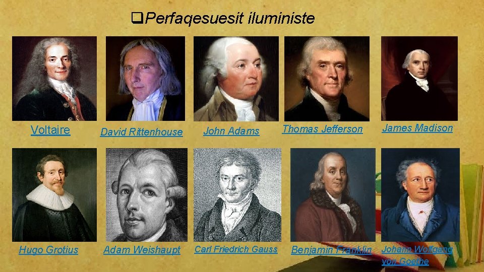 PROJEKT Tema Romantizmi Iluminizmi Liberali zmi Klasa XB