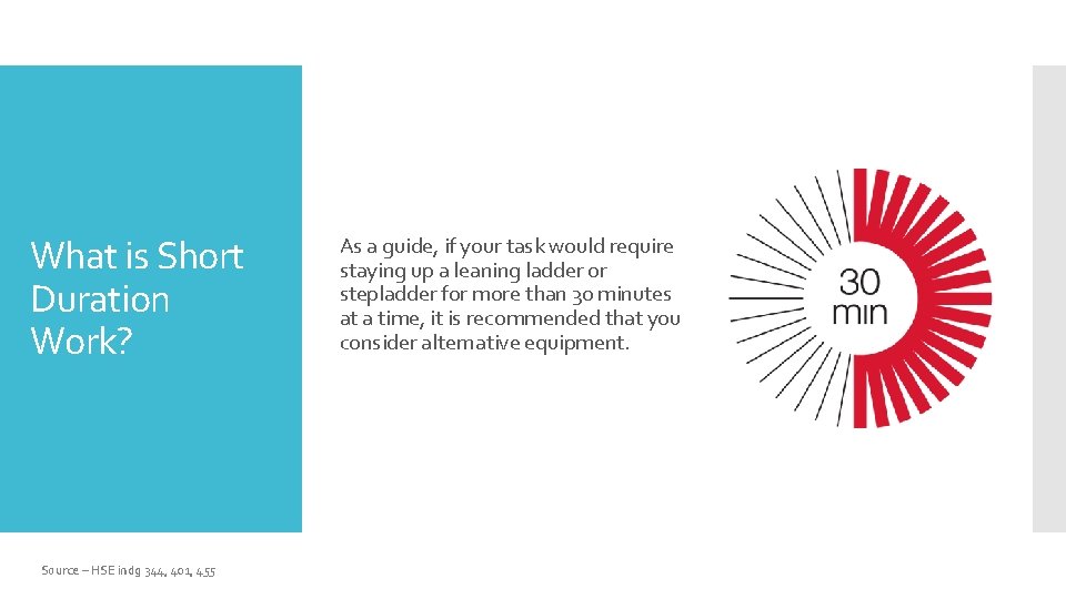 Working at Height from Ladders Steps A Toolbox