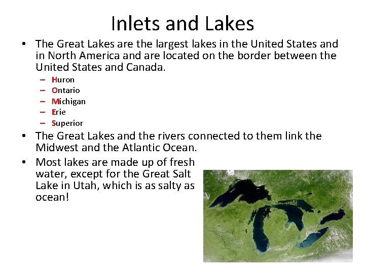 Bodies of Water Ch 1 Lesson 3 Lesson