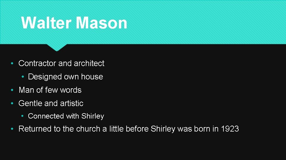 Sybil Sydney Hahlbeck Main Players Shirley Ardell Mason