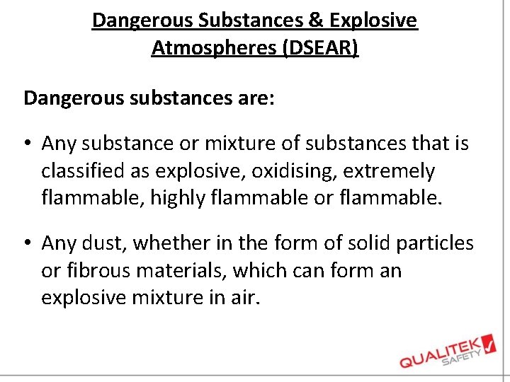 Dangerous Substances Explosive Atmospheres Dr Stephen K Ross