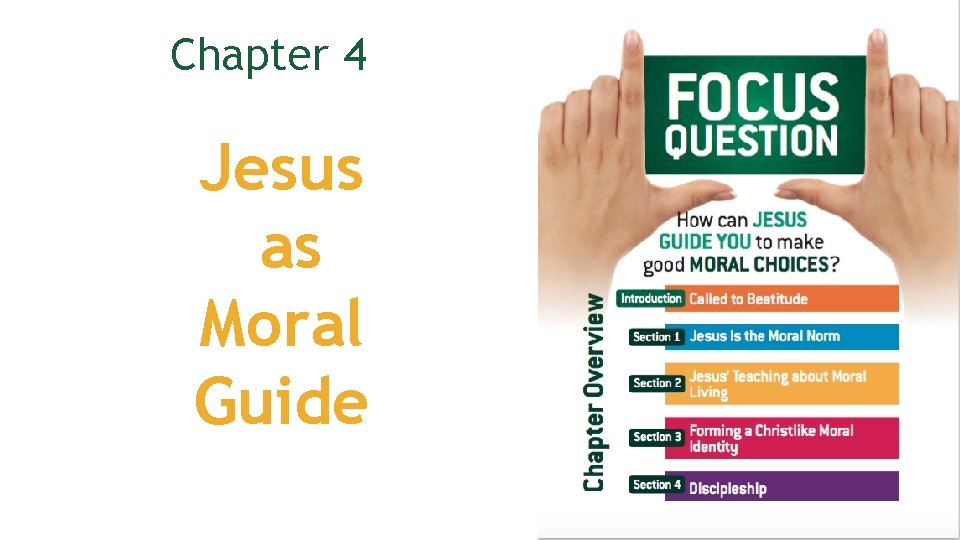 CHAPTER 4 Chapter 4 Jesus as Moral Guide