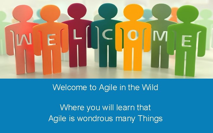 Agile in the Wild The many ways to