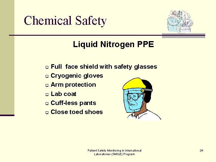 Laboratory Safety A SMILE Program Presentation Patient Safety