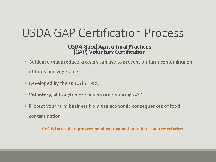 Introduction to Food Safety for Wholesale Success This