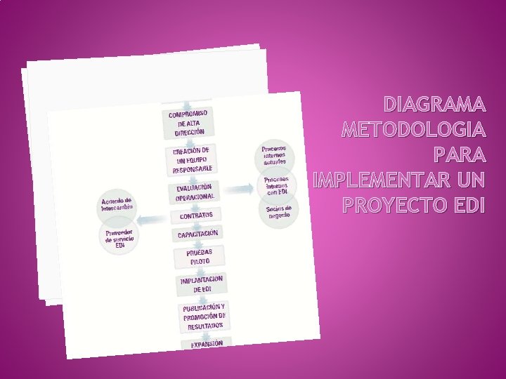 METODOLOGA PARA LA IMPLANTACIN DE UN PROYECTO EDI