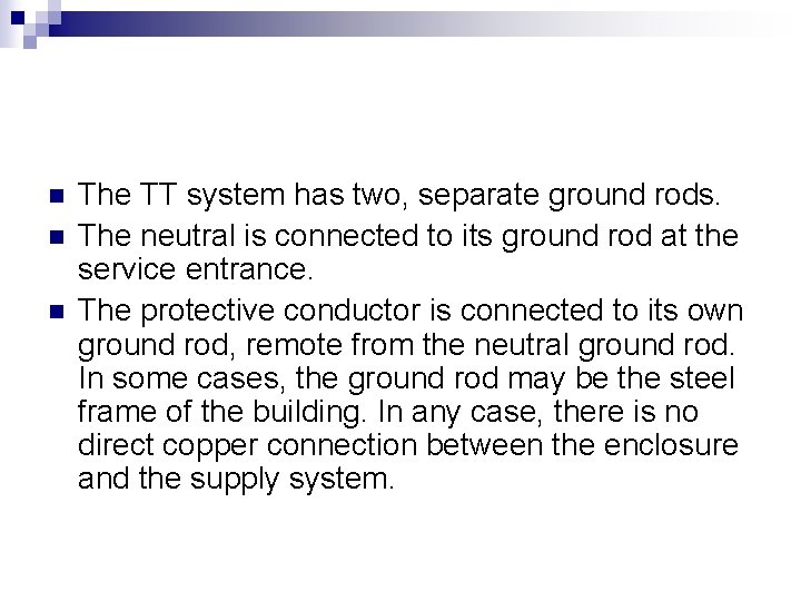 Chapter 5 Earthing and Bonding n n n