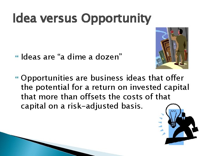 Business Idea Generation Creative Thinking Idea Screening and