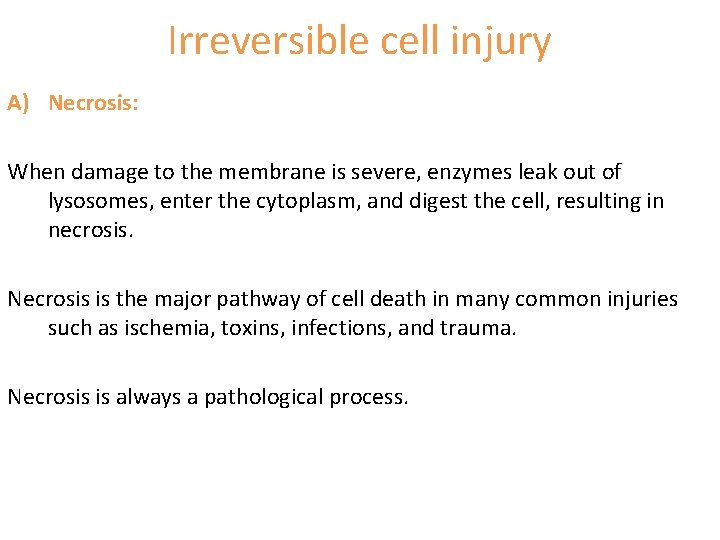 CLS 223 Lecture 2 Cellular response to stress