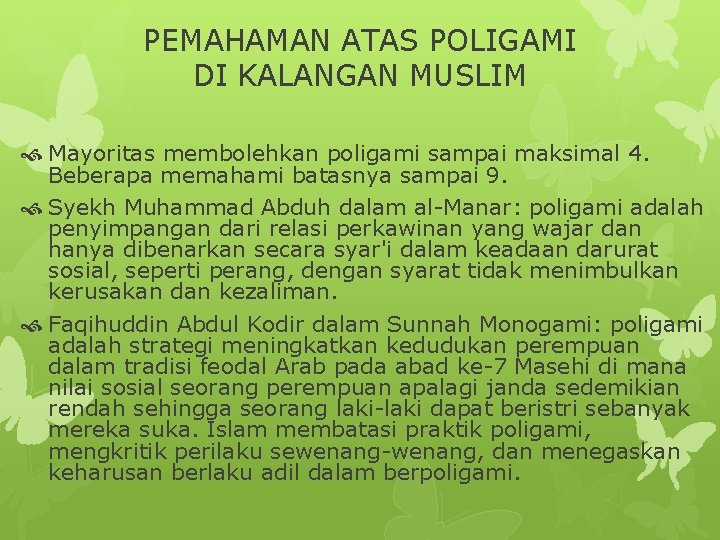 SEJARAH POLIGAMI dan ISLAM Dr Nur Rofiah Bil