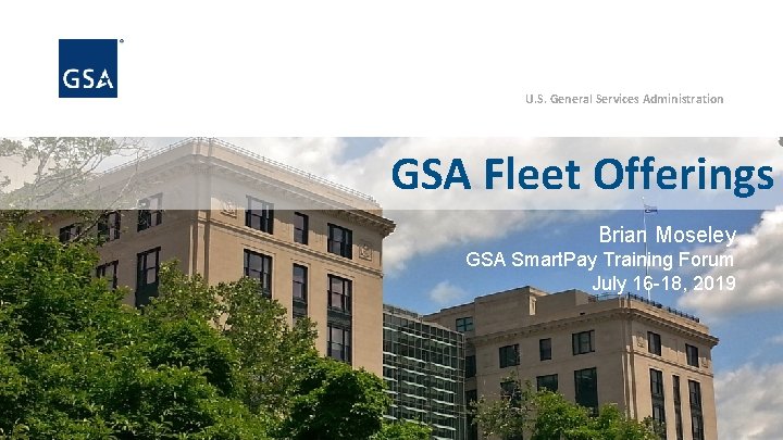 U S General Services Administration GSA Fleet Offerings