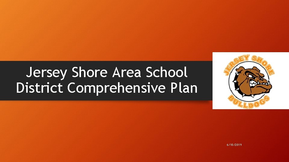 Jersey Shore Area School District Comprehensive Plan 6102019