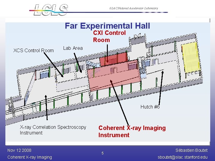 SLAC National Accelerator Laboratory Coherent Xray Imaging Instrument