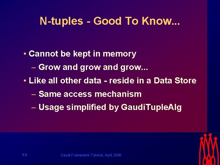 5 Histograms And Ntuples Gaudi Framework Tutorial April