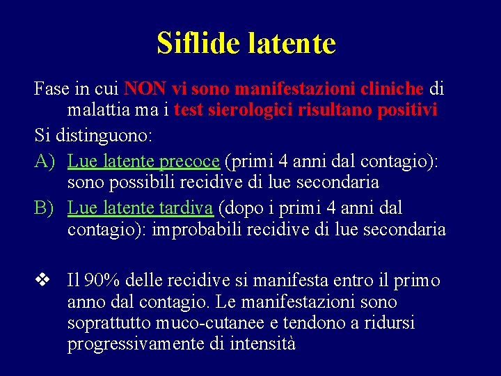 SIFILIDE AGENTE EZIOLOGICO Treponema pallidum Malattia a trasmissione