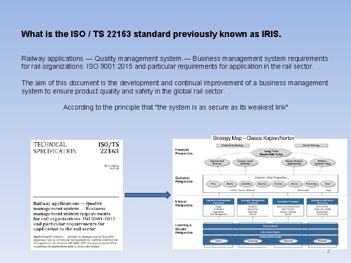 Why ISOTS 22163 certification is important for railway
