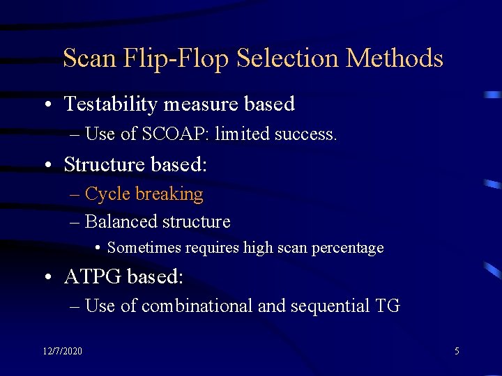 ECE 553 TESTING AND TESTABLE DESIGN OF DIGITAL