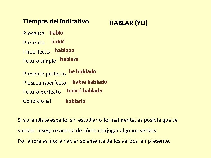 Gramtica esencial partes del idioma y verbos en