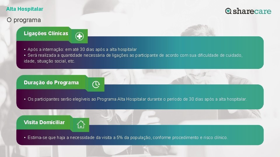 ALTA HOSPITALAR Programa de Acompanhamento de Alta Hospitalar