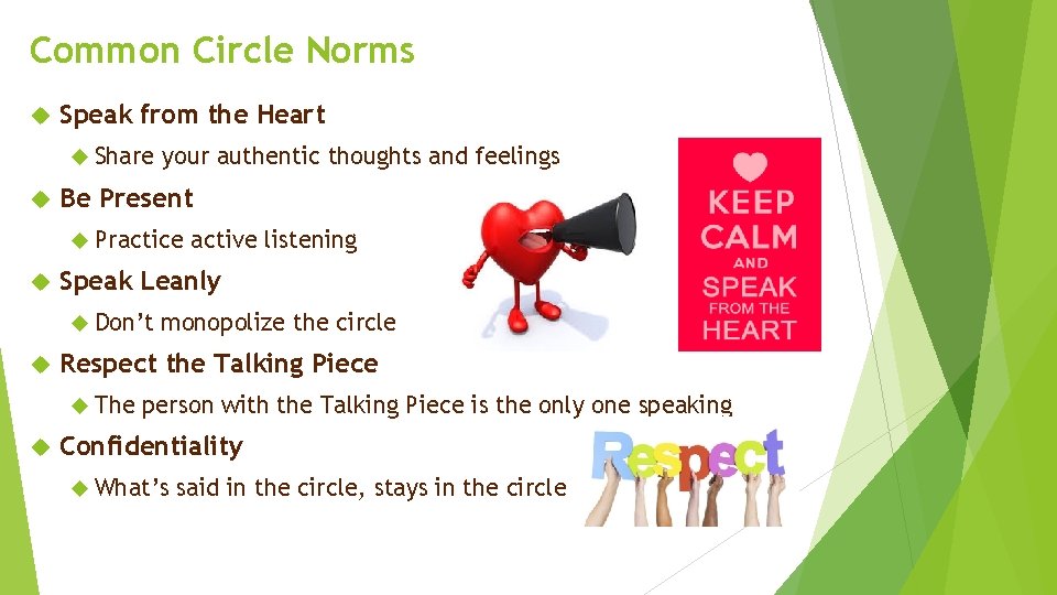 The Power of Circles in the Classroom Presented