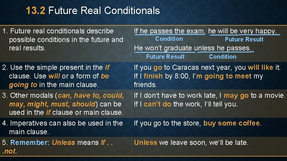 GE 3 1 GRAMMAR EXPLORER 3 Unit 13