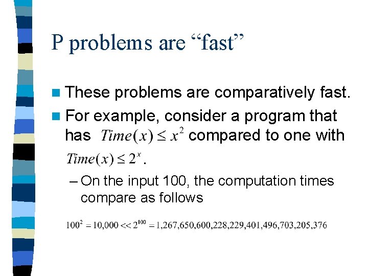 Computational Complexity Jennifer Chubb George Washington University ...